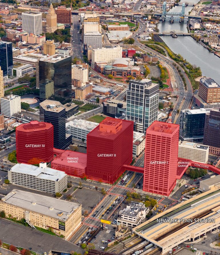 Joint venture acquires Gateway 1, 2 and 4 in Newark, plans concourse ...