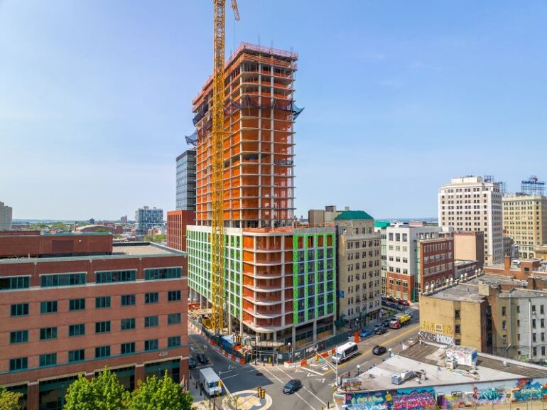 Arden, Spitzer eye 2024 delivery after topping out 26-story Journal ...