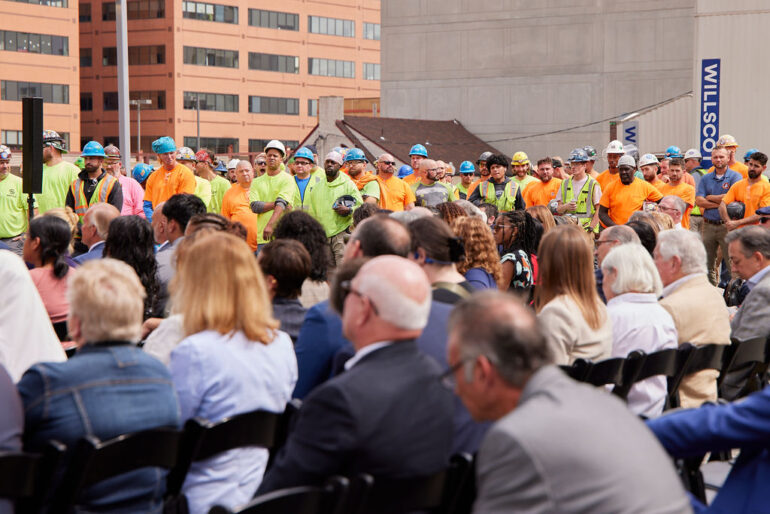 Devco tops out $732 million first phase of HELIX campus in New ...