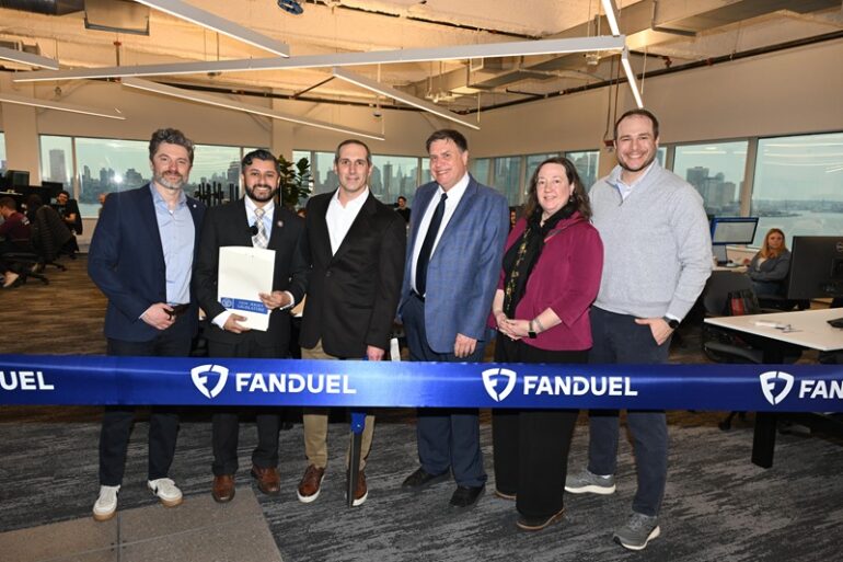 FanDuel unveils new 12,000 sq. ft. office in Jersey City’s Newport ...